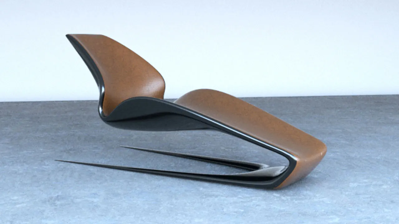 Designing Elegance: Modeling a Lounge Chair in Rhino 3D